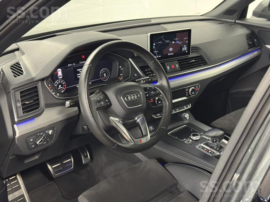 Grey Audi Q5 2017 in Jurmala, with an engine capacity of 2.00 L and mileage of 224 thousand km for 22450 €, photo 15 on AUTOMOTO.COM.LV