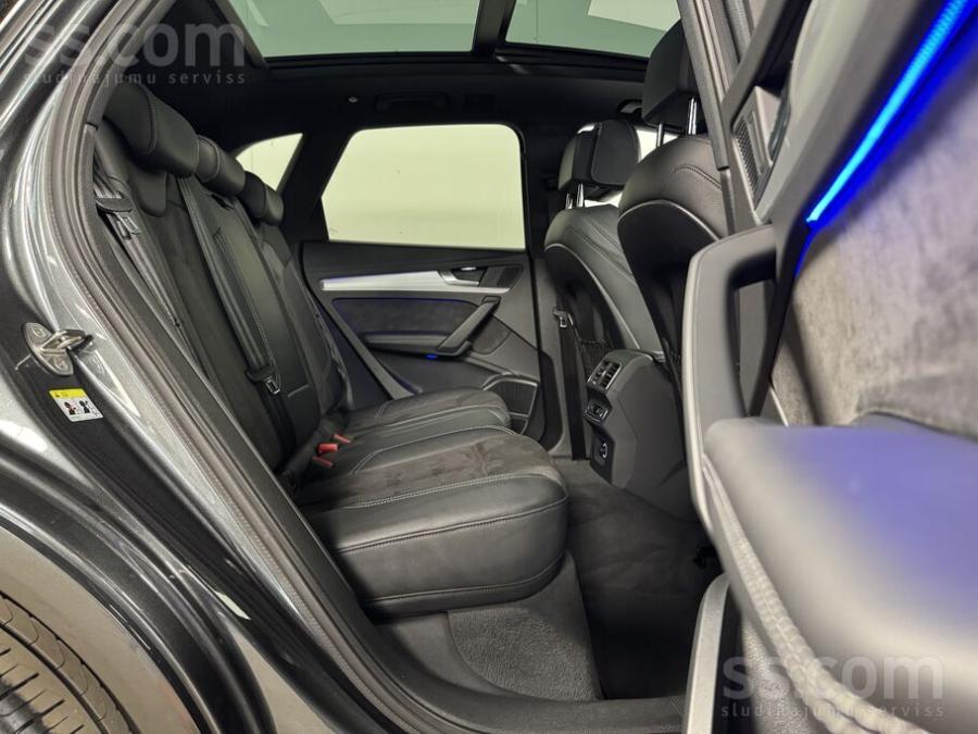 Grey Audi Q5 2017 in Jurmala, with an engine capacity of 2.00 L and mileage of 224 thousand km for 22450 €, photo 22 on AUTOMOTO.COM.LV