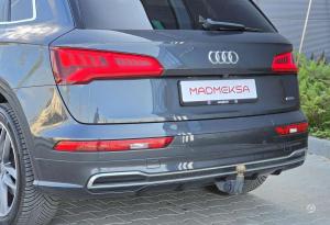 Grey Audi Q5 2017 in Vilnius, with an engine capacity of 2.00 L and mileage of 211 thousand km for 22350 €, photo 20 on AUTOMOTO.COM.LV