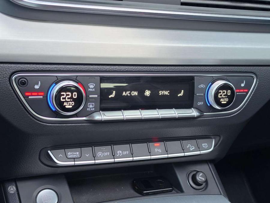 Grey Audi Q5 2017 in Vilnius, with an engine capacity of 2.00 L and mileage of 211 thousand km for 22350 €, photo 45 on AUTOMOTO.COM.LV