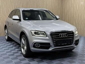 Grey Audi Q5 2017 in Marijampole, with an engine capacity of 2.97 L and mileage of 229 thousand km for 14500 €, photo  on AUTOMOTO.COM.LV