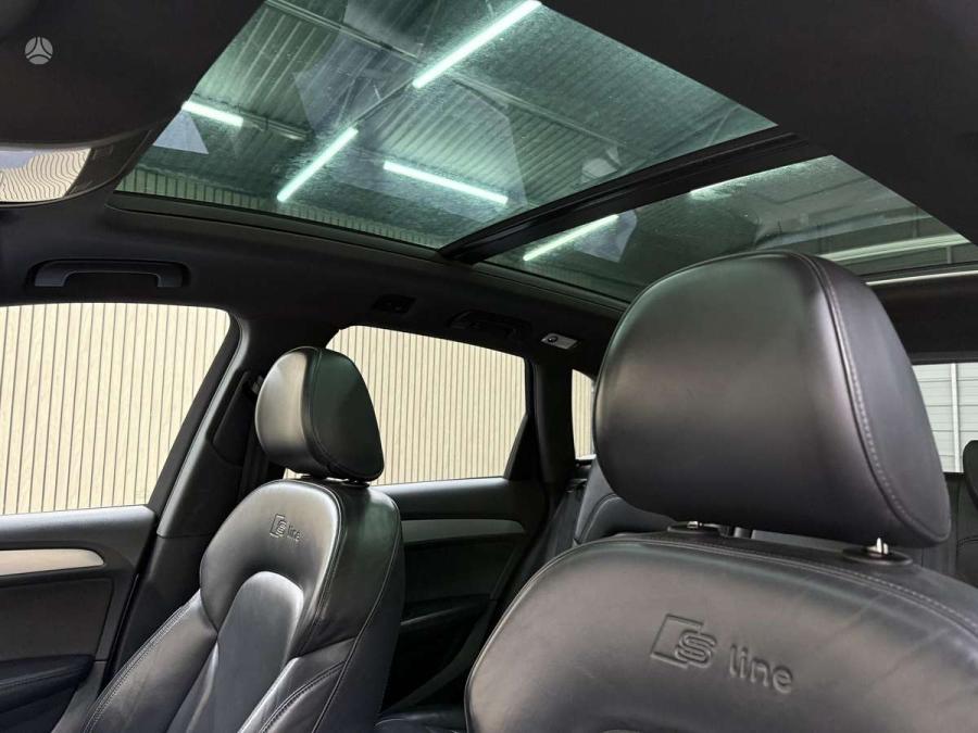 Grey Audi Q5 2017 in Marijampole, with an engine capacity of 2.97 L and mileage of 229 thousand km for 14500 €, photo 4 on AUTOMOTO.COM.LV