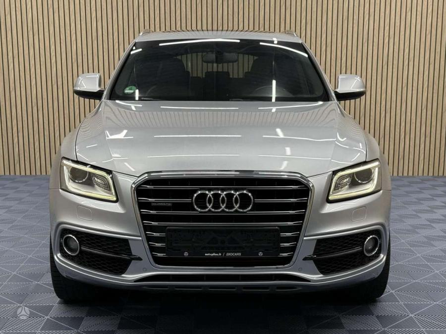 Grey Audi Q5 2017 in Marijampole, with an engine capacity of 2.97 L and mileage of 229 thousand km for 14500 €, photo 5 on AUTOMOTO.COM.LV