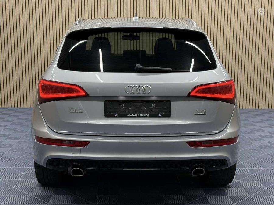 Grey Audi Q5 2017 in Marijampole, with an engine capacity of 2.97 L and mileage of 229 thousand km for 14500 €, photo 8 on AUTOMOTO.COM.LV