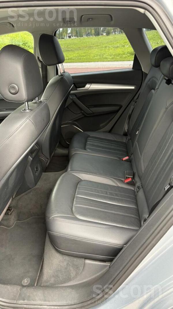Pelēks Audi Q5 2017 Jelgava, ar dzinēja tilpumu 2.00 L un nobraukumu 109 tūkst. km par 20250 €, foto 10 vietnē AUTOMOTO.COM.LV
