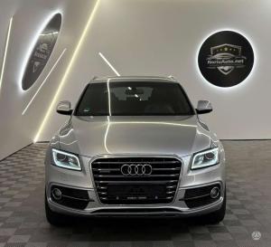 Grey Audi Q5 2017 in Marijampole, with an engine capacity of 2.97 L and mileage of 229 thousand km for 13999 €, photo 16 on AUTOMOTO.COM.LV