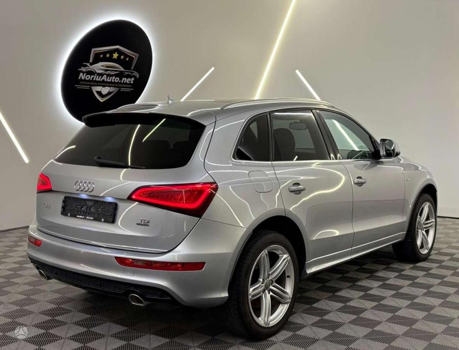 Grey Audi Q5 2017 in Marijampole, with an engine capacity of 2.97 L and mileage of 229 thousand km for 13999 €, photo 32 on AUTOMOTO.COM.LV