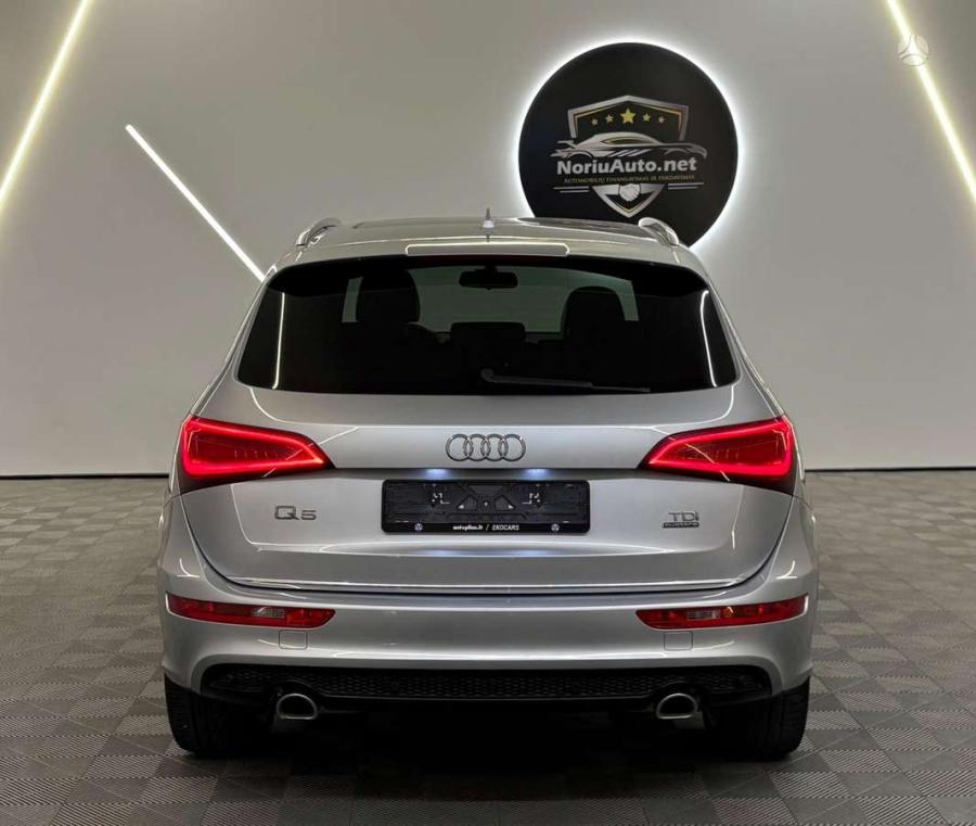 Grey Audi Q5 2017 in Marijampole, with an engine capacity of 2.97 L and mileage of 229 thousand km for 13999 €, photo 34 on AUTOMOTO.COM.LV