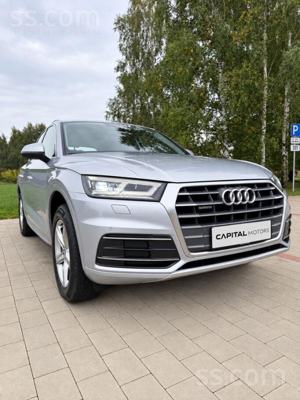 Pelēks Audi Q5 2017 Rīga, ar dzinēja tilpumu 2.00 L un nobraukumu 117 tūkst. km par 21090 €, foto 9 vietnē AUTOMOTO.COM.LV