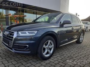 Pelēks Audi Q5 2017 Rīga, ar dzinēja tilpumu 2.00 L un nobraukumu 158 tūkst. km par 24500 €, foto  vietnē AUTOMOTO.COM.LV