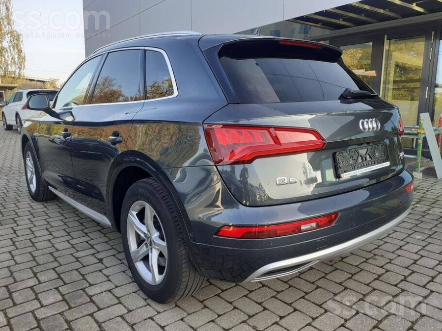 Pelēks Audi Q5 2017 Rīga, ar dzinēja tilpumu 2.00 L un nobraukumu 158 tūkst. km par 24500 €, foto 5 vietnē AUTOMOTO.COM.LV
