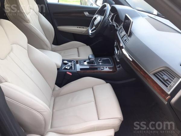 Pelēks Audi Q5 2017 Rīga, ar dzinēja tilpumu 2.00 L un nobraukumu 158 tūkst. km par 24500 €, foto 8 vietnē AUTOMOTO.COM.LV