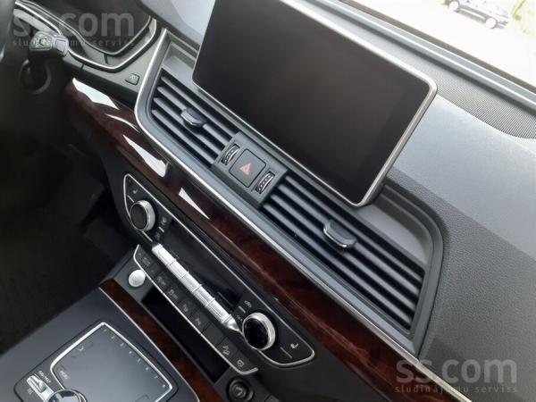 Pelēks Audi Q5 2017 Rīga, ar dzinēja tilpumu 2.00 L un nobraukumu 158 tūkst. km par 24500 €, foto 9 vietnē AUTOMOTO.COM.LV
