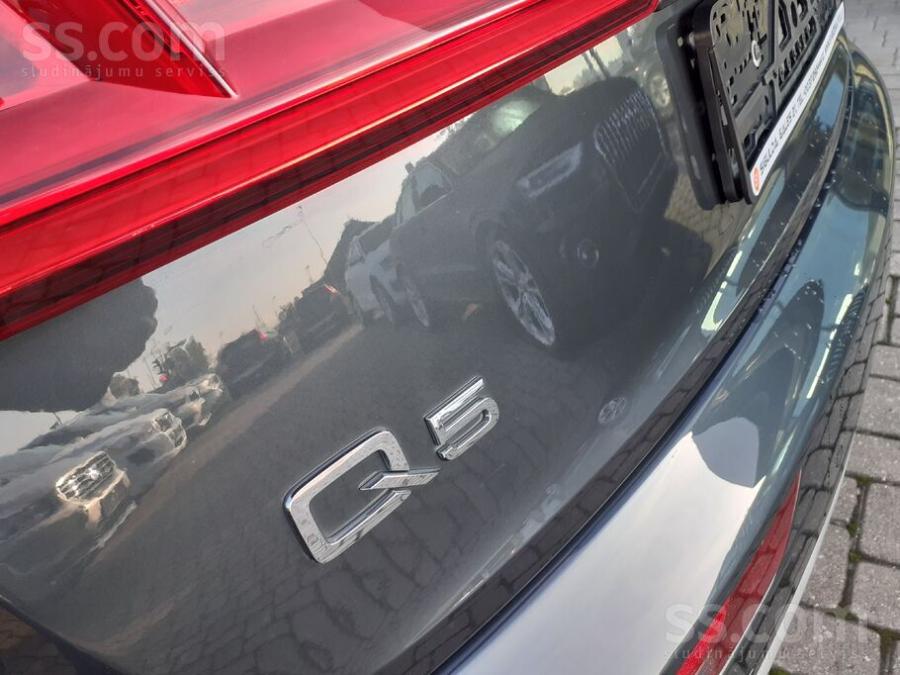 Pelēks Audi Q5 2017 Rīga, ar dzinēja tilpumu 2.00 L un nobraukumu 158 tūkst. km par 24500 €, foto 20 vietnē AUTOMOTO.COM.LV