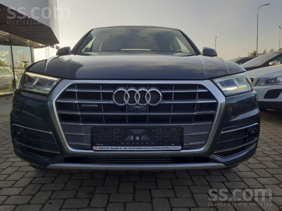 Pelēks Audi Q5 2017 Rīga, ar dzinēja tilpumu 2.00 L un nobraukumu 158 tūkst. km par 24500 €, foto 21 vietnē AUTOMOTO.COM.LV