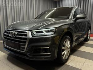 Grey Audi Q5 2018 in Riga, with an engine capacity of 2.00 L and mileage of 187 thousand km for 23990 €, photo 30 on AUTOMOTO.COM.LV