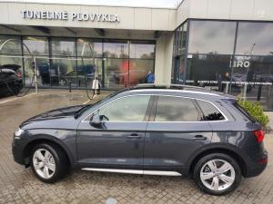 Grey Audi Q5 2018 in Vilnius, with an engine capacity of 1.98 L and mileage of 101 thousand km for 23200 €, photo 8 on AUTOMOTO.COM.LV