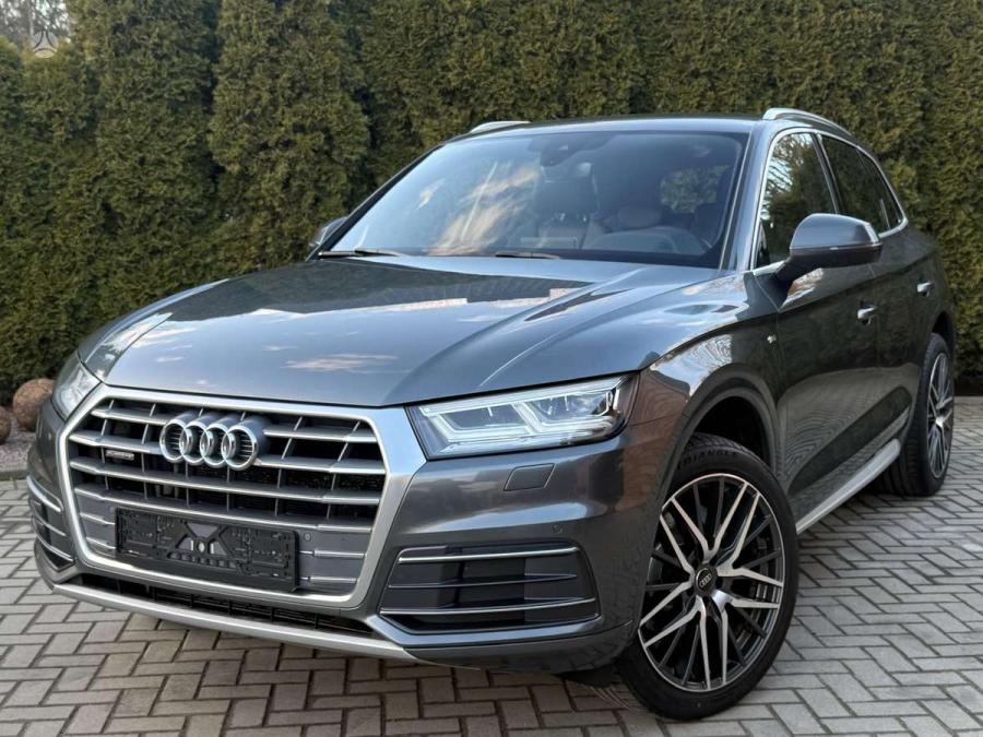Pelēks Audi Q5 2018 Jonava, ar dzinēja tilpumu 1.97 L un nobraukumu 237 tūkst. km par 20950 €, foto 1 vietnē AUTOMOTO.COM.LV