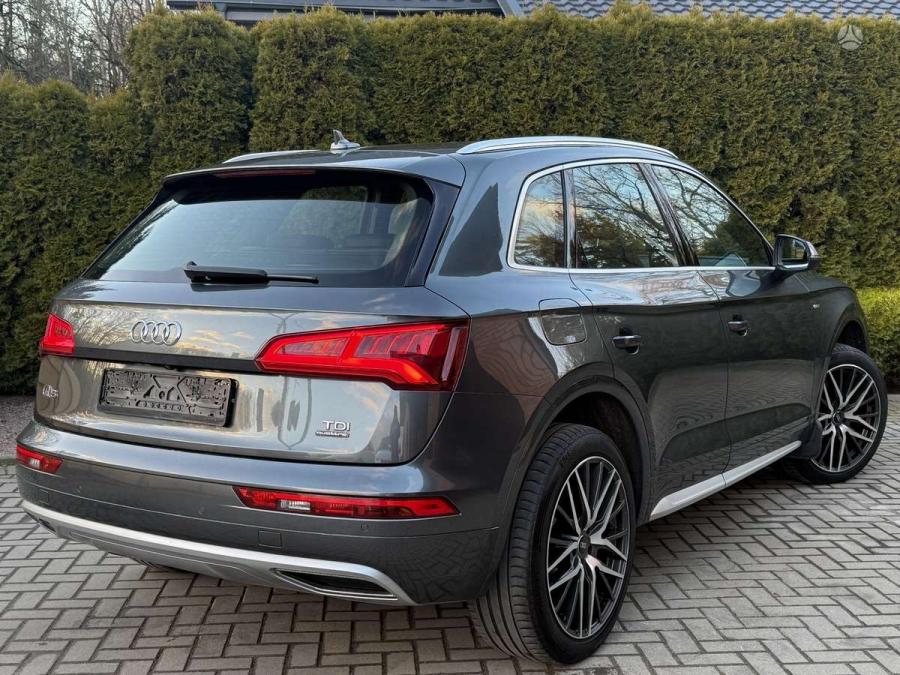 Pelēks Audi Q5 2018 Jonava, ar dzinēja tilpumu 1.97 L un nobraukumu 237 tūkst. km par 20950 €, foto 5 vietnē AUTOMOTO.COM.LV