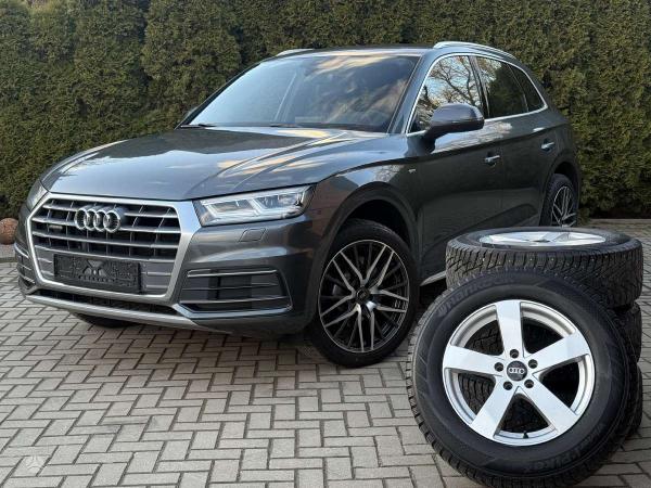 Pelēks Audi Q5 2018 Jonava, ar dzinēja tilpumu 1.97 L un nobraukumu 237 tūkst. km par 20950 €, foto 9 vietnē AUTOMOTO.COM.LV