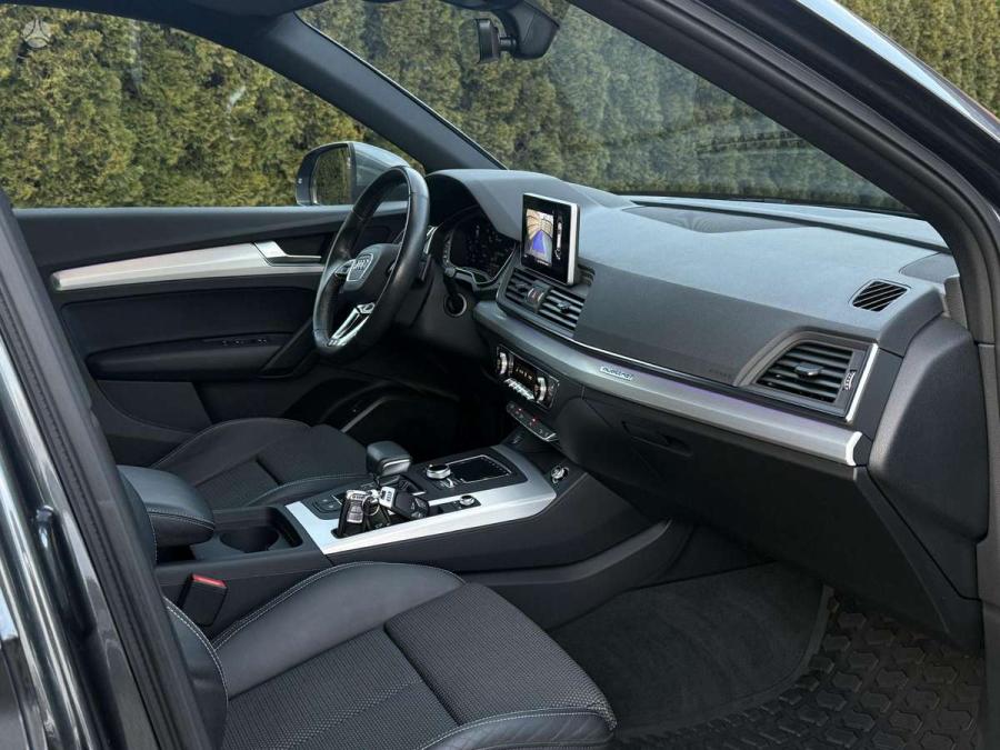 Pelēks Audi Q5 2018 Jonava, ar dzinēja tilpumu 1.97 L un nobraukumu 237 tūkst. km par 20950 €, foto 18 vietnē AUTOMOTO.COM.LV