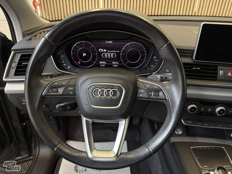 Pelēks Audi Q5 2018 Kauņa, ar dzinēja tilpumu 2.00 L un nobraukumu 81 tūkst. km par 31619 €, foto 10 vietnē AUTOMOTO.COM.LV