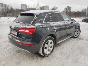 Pelēks Audi Q5 2018 Viļņa, ar dzinēja tilpumu 1.98 L un nobraukumu 101 tūkst. km par 24200 €, foto 5 vietnē AUTOMOTO.COM.LV