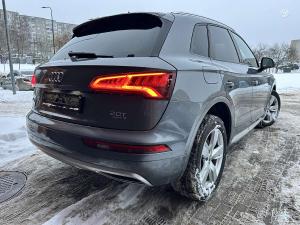 Grey Audi Q5 2018 in Vilnius, with an engine capacity of 1.98 L and mileage of 154 thousand km for 21200 €, photo 5 on AUTOMOTO.COM.LV