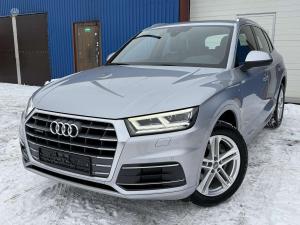 Grey Audi Q5 2018 in Prienai, with an engine capacity of 2.00 L and mileage of 179 thousand km for 21250 €, photo  on AUTOMOTO.COM.LV