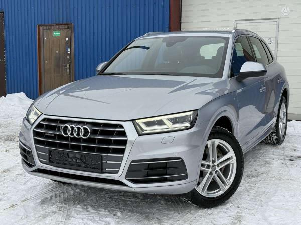 Pelēks Audi Q5 2018 Prienai, ar dzinēja tilpumu 2.00 L un nobraukumu 179 tūkst. km par 21250 €, foto 2 vietnē AUTOMOTO.COM.LV