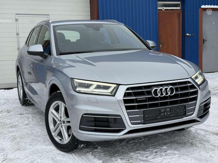 Pelēks Audi Q5 2018 Prienai, ar dzinēja tilpumu 2.00 L un nobraukumu 179 tūkst. km par 21250 €, foto 3 vietnē AUTOMOTO.COM.LV