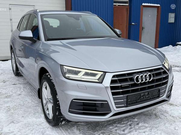 Pelēks Audi Q5 2018 Prienai, ar dzinēja tilpumu 2.00 L un nobraukumu 179 tūkst. km par 21250 €, foto 7 vietnē AUTOMOTO.COM.LV