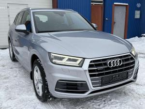 Pelēks Audi Q5 2018 Prienai, ar dzinēja tilpumu 2.00 L un nobraukumu 179 tūkst. km par 21250 €, foto 7 vietnē AUTOMOTO.COM.LV