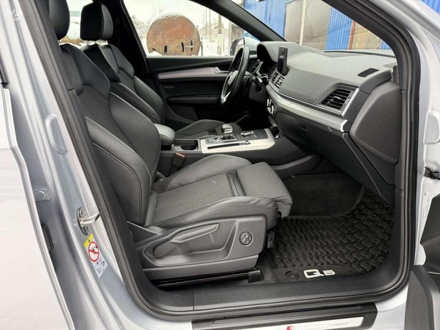 Pelēks Audi Q5 2018 Prienai, ar dzinēja tilpumu 2.00 L un nobraukumu 179 tūkst. km par 21250 €, foto 22 vietnē AUTOMOTO.COM.LV