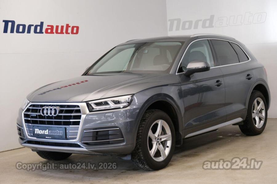 Grey Audi Q5 2018 in Tallinn, with an engine capacity of 2.00 L and mileage of 152 thousand km for 24900 €, photo 1 on AUTOMOTO.COM.LV