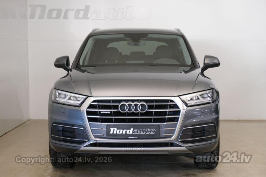 Grey Audi Q5 2018 in Tallinn, with an engine capacity of 2.00 L and mileage of 152 thousand km for 24900 €, photo 3 on AUTOMOTO.COM.LV