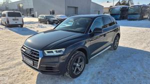 Grey Audi Q5 2018 in Jonava, with an engine capacity of 2.00 L and mileage of 210 thousand km for 19900 €, photo 3 on AUTOMOTO.COM.LV