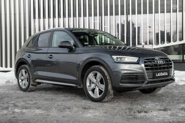 Pelēks Audi Q5 2018 Viļņa, ar dzinēja tilpumu 1.98 L un nobraukumu 155 tūkst. km par 21699 €, foto 8 vietnē AUTOMOTO.COM.LV