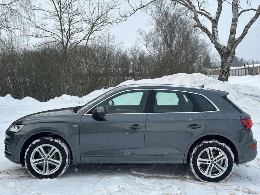 Pelēks Audi Q5 2018 Utena, ar dzinēja tilpumu 1.97 L un nobraukumu 146 tūkst. km par 24600 €, foto 9 vietnē AUTOMOTO.COM.LV