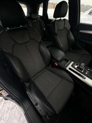Pelēks Audi Q5 2018 Utena, ar dzinēja tilpumu 1.97 L un nobraukumu 146 tūkst. km par 24600 €, foto 15 vietnē AUTOMOTO.COM.LV