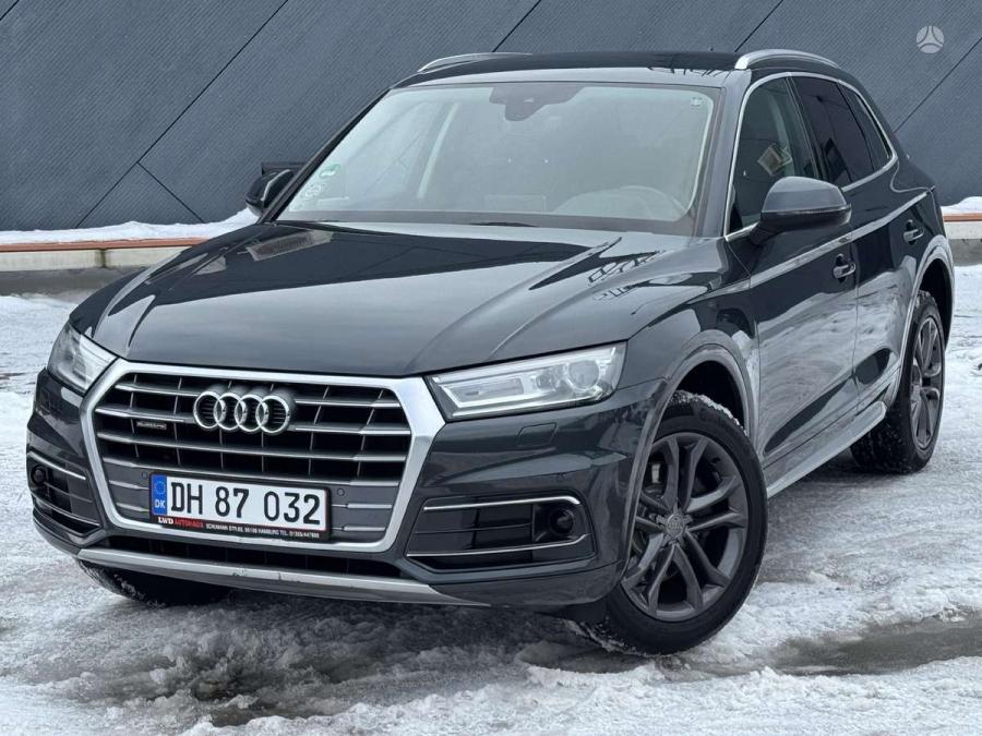 Grey Audi Q5 2018 in Jonava, with an engine capacity of 2.00 L and mileage of 204 thousand km for 20999 €, photo 2 on AUTOMOTO.COM.LV