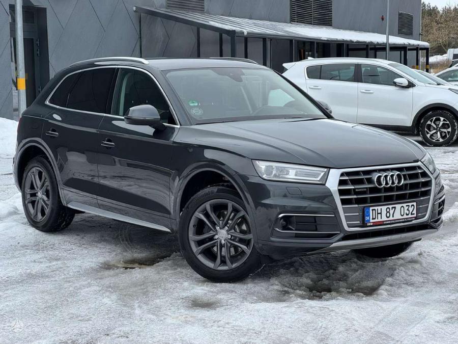 Grey Audi Q5 2018 in Jonava, with an engine capacity of 2.00 L and mileage of 204 thousand km for 20999 €, photo 11 on AUTOMOTO.COM.LV
