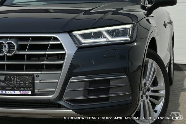 Grey Audi Q5 2018 in Kretinga, with an engine capacity of 2.00 L and mileage of 95 thousand km for 20999 €, photo 5 on AUTOMOTO.COM.LV