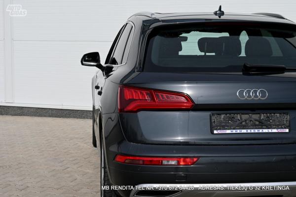 Grey Audi Q5 2018 in Kretinga, with an engine capacity of 2.00 L and mileage of 95 thousand km for 20999 €, photo 10 on AUTOMOTO.COM.LV
