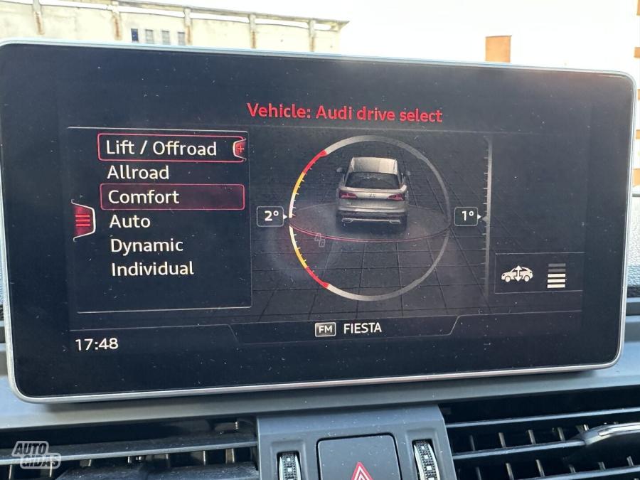 Grey Audi Q5 2018 in Vilnius, with an engine capacity of 3.00 L and mileage of 186 thousand km for 23500 €, photo 28 on AUTOMOTO.COM.LV