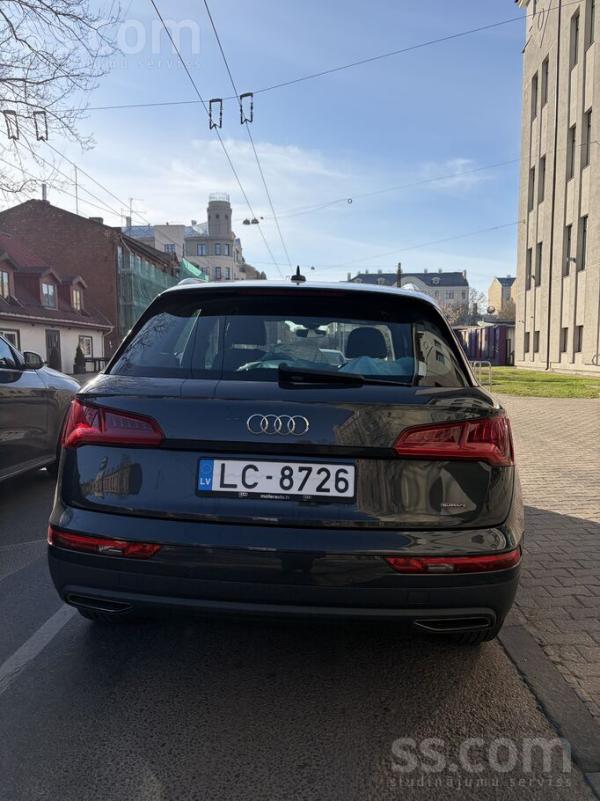Pelēks Audi Q5 2018 Rīga, ar dzinēja tilpumu 2.00 L un nobraukumu 96 tūkst. km par 24000 €, foto 3 vietnē AUTOMOTO.COM.LV