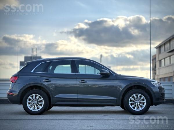 Grey Audi Q5 2018 in Riga, with an engine capacity of 2.00 L and mileage of 96 thousand km for 19500 €, photo 8 on AUTOMOTO.COM.LV