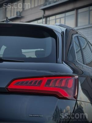 Grey Audi Q5 2018 in Riga, with an engine capacity of 2.00 L and mileage of 96 thousand km for 19500 €, photo 11 on AUTOMOTO.COM.LV