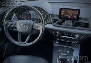 Grey Audi Q5 2018 in Riga, with an engine capacity of 2.00 L and mileage of 96 thousand km for 19500 €, photo 16 on AUTOMOTO.COM.LV
