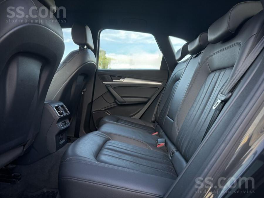 Grey Audi Q5 2018 in Riga, with an engine capacity of 2.00 L and mileage of 96 thousand km for 19500 €, photo 31 on AUTOMOTO.COM.LV